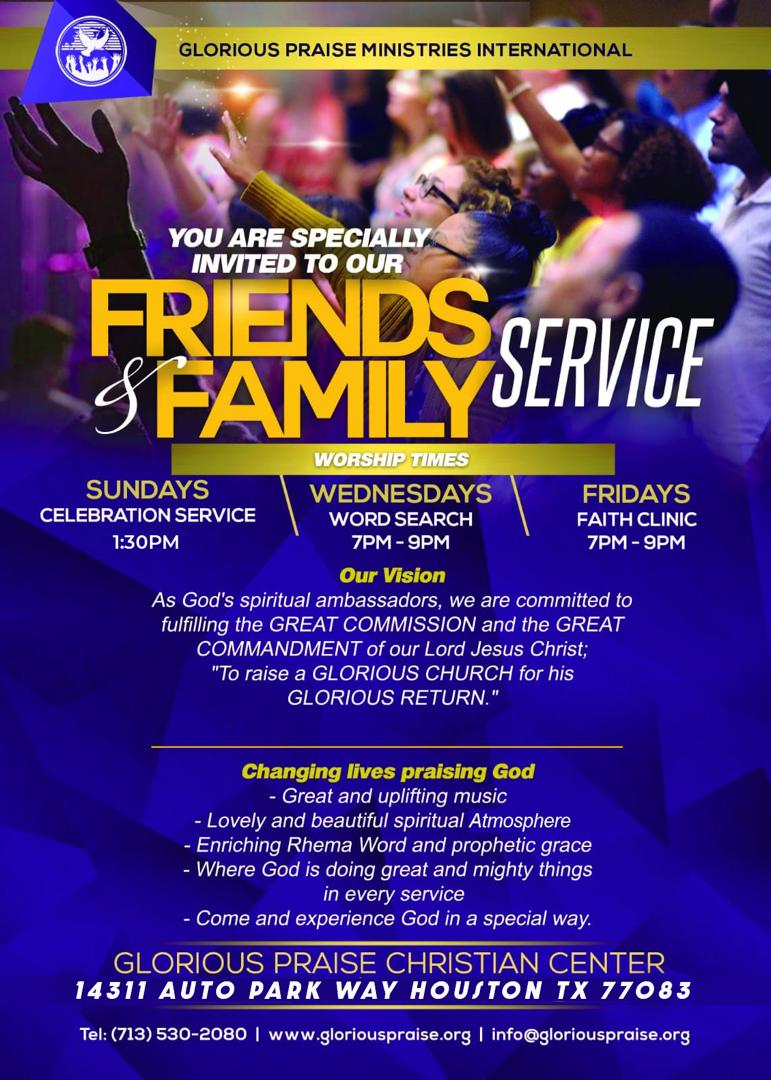 Glorious Praise Experience – Glorious Praise Ministries Int'l